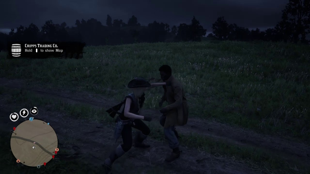 Red Dead Redemption 2 Another street fight - YouTube