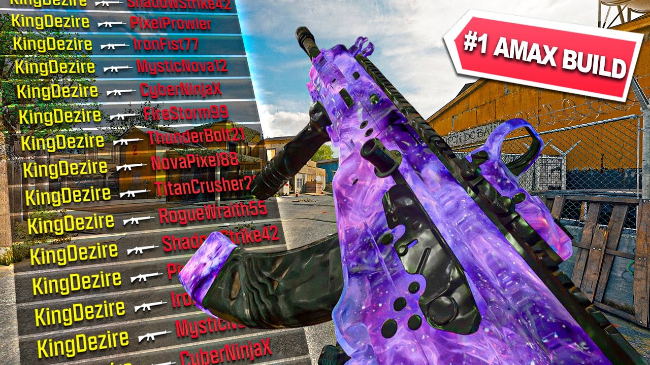 THE NEW #1 AMAX BUILD IN SEASON 4 (Best AMAX Class Setup) - YouTube