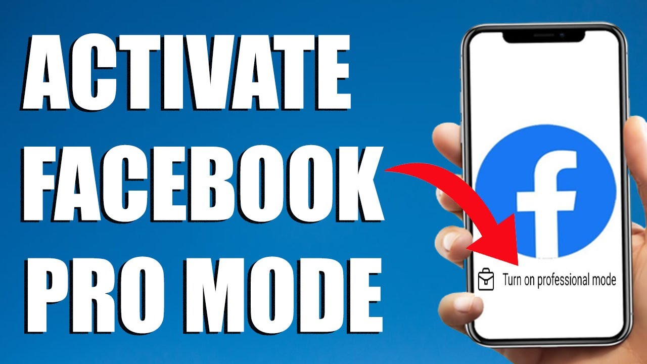 How To Activate Facebook Professional Mode - YouTube