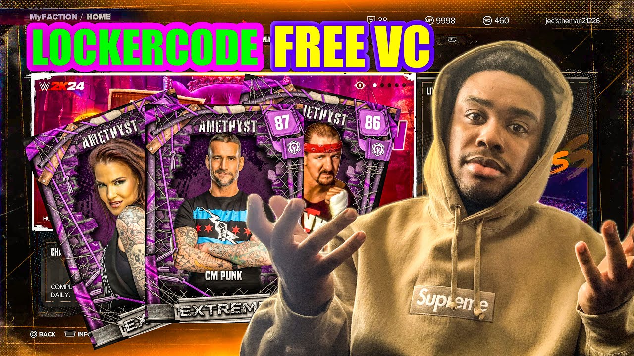 FREE VC & FW Tickets LOCKERCODE | NEW Extreme Packs In WWE2K24 My ...