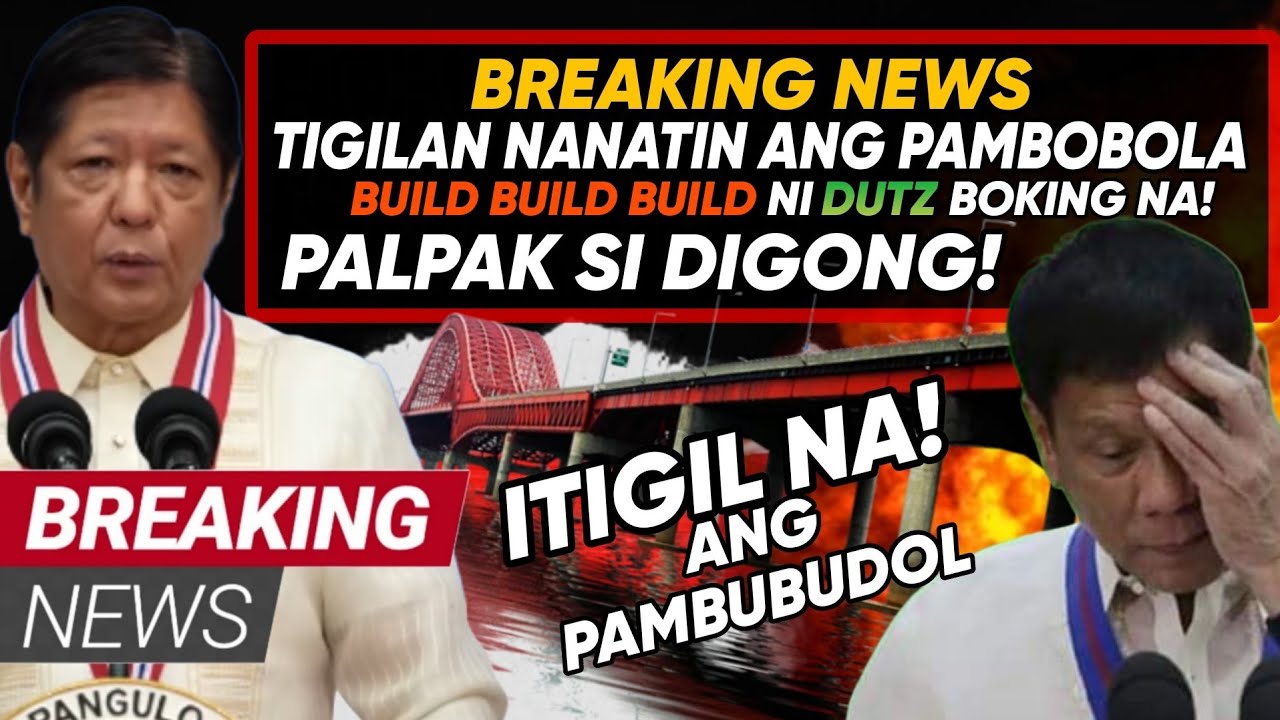 HETO NA MARCOS JR BUILD BUILD BUILD NI DUTERTE PALPAK BUDOL BAKIT KAYA ...