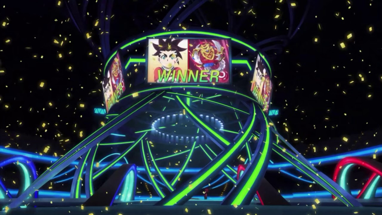 Beyblade Burst Turbo Aiger besiegt Phi - YouTube