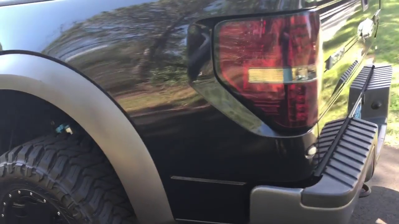 Ford raptor with Xd holeshot wheels - YouTube