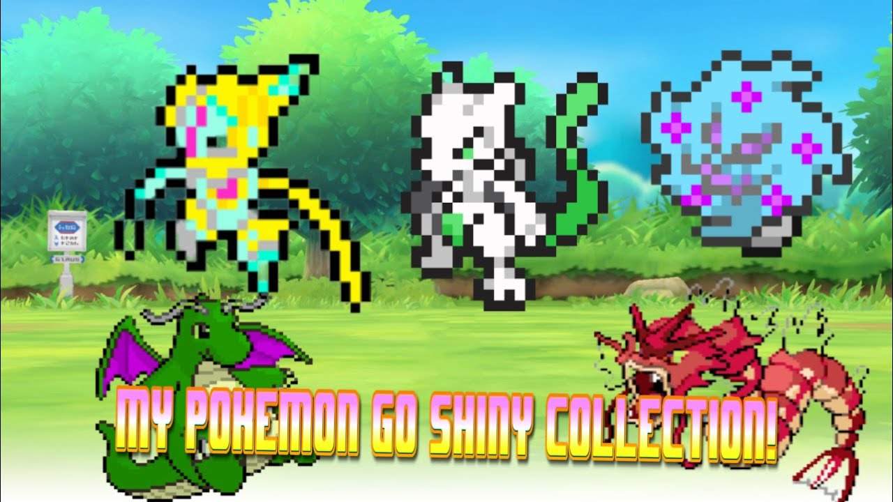 my shiny collection in pokemon go! - YouTube