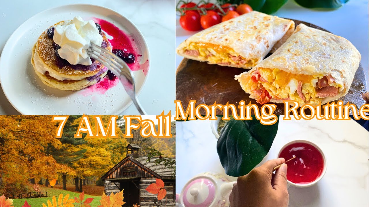 Wake Up At 7 AM for Fall Morning Routine ⛅ | A Morning Routine That ...
