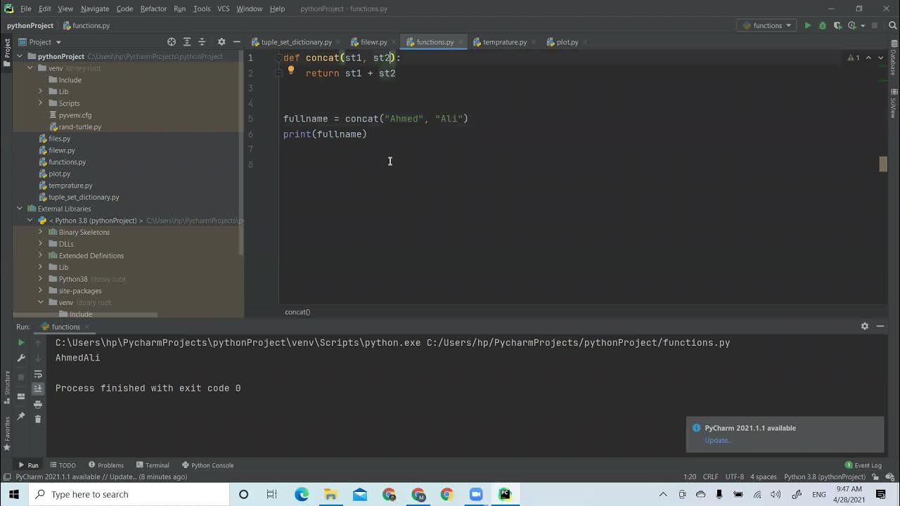 Programming Methodology Python Lect 12 Youtube