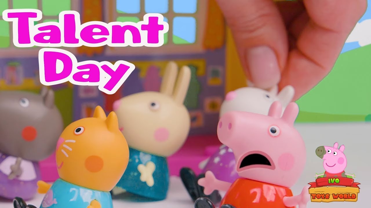 Peppa's Playtime Talent Show Fun with Ivo Toys World - YouTube