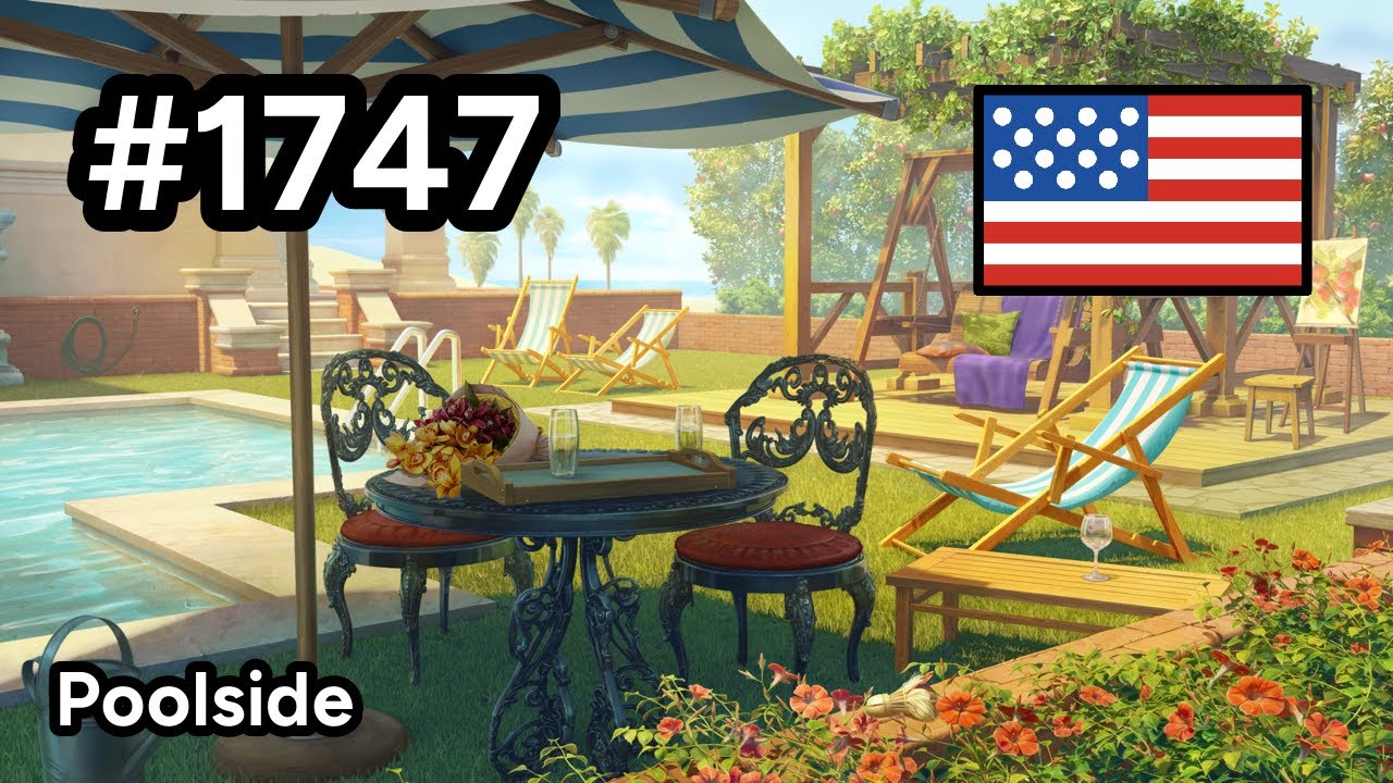 #1747 🇺🇸 (📕8-📄5-2) - Poolside - June's Journey - YouTube