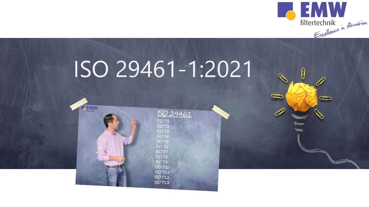 ISO 29461-2021 - Air intake filter systems of rotary machinery - YouTube