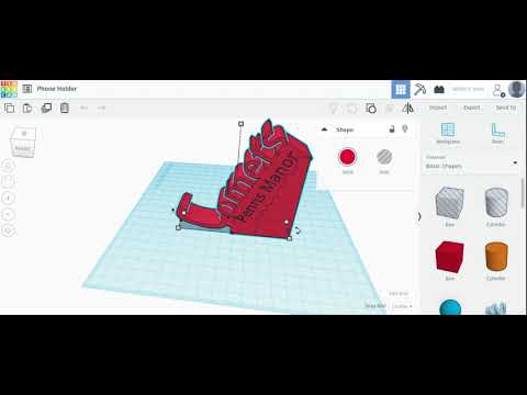 Tinkercad Tutorial 11 - Exporting & Downloading Your Design - YouTube