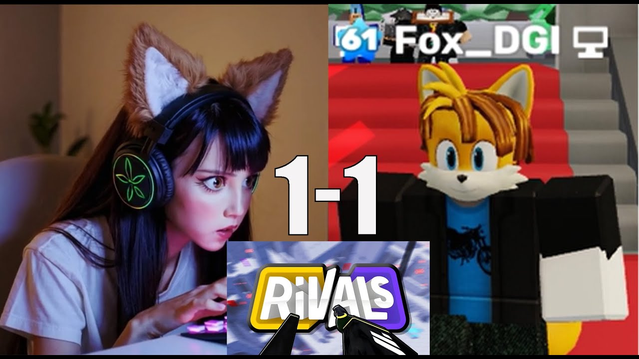 "Roblox Rivals: 1v1 Showdown! #rivals #roblox#foxinroblox - YouTube