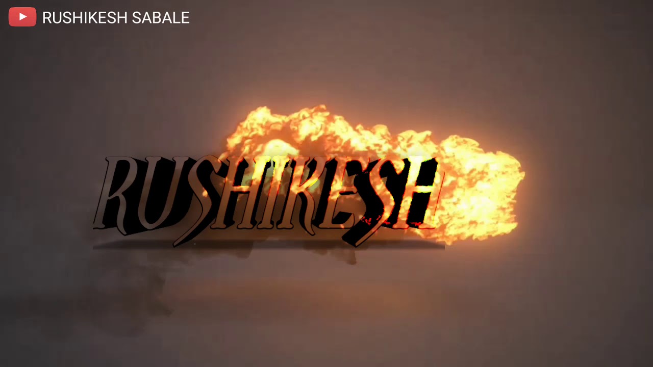 Rushikesh name video - YouTube