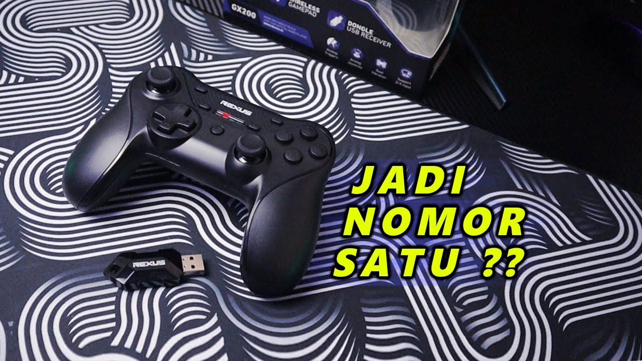 REXUS GAMEPAD GX200 (NEW)SAINGAN WGP 13 FANTECH !??!! - YouTube