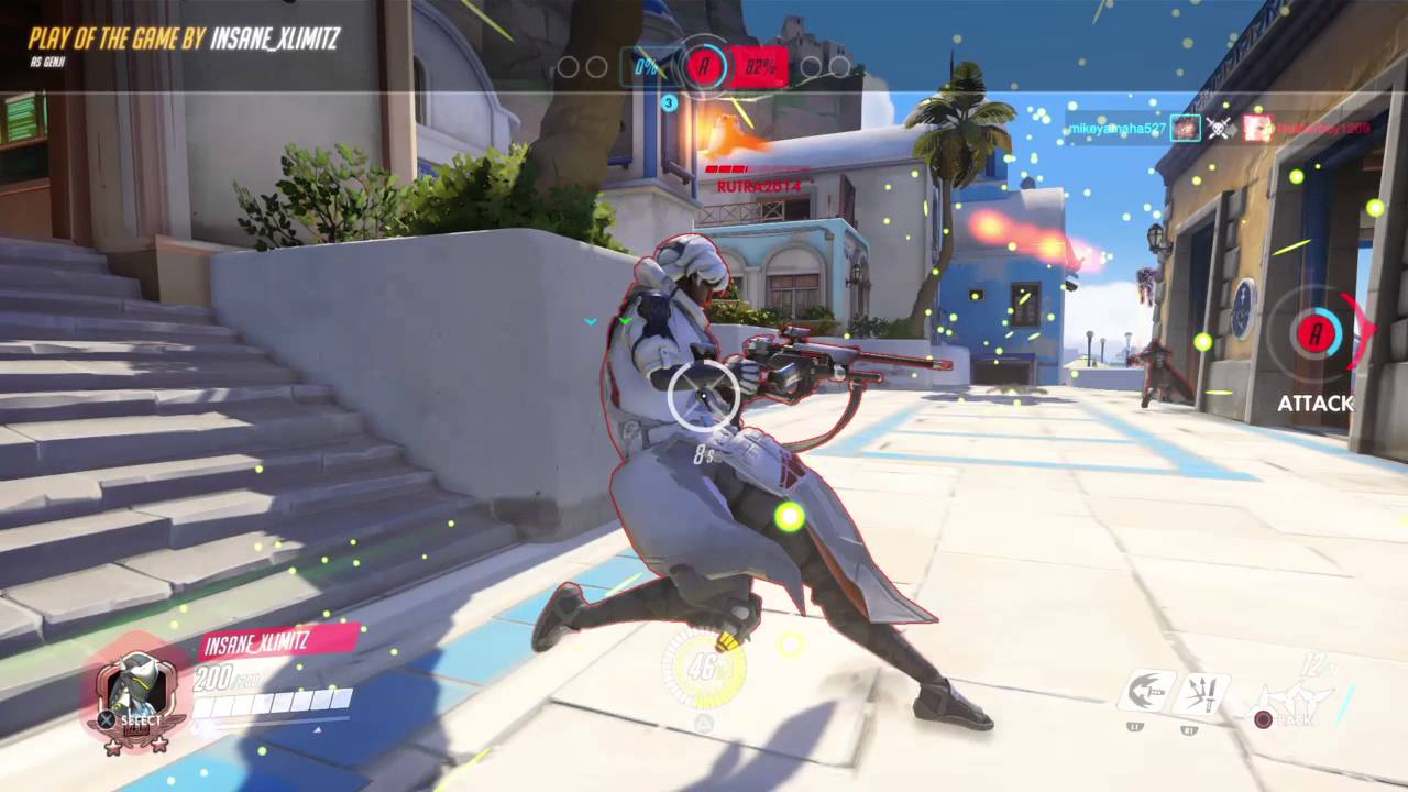 Overwatch: Genji Ult - YouTube