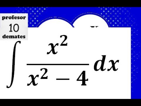 Integrales racionales división de polinomios ejercicios resueltos - YouTube