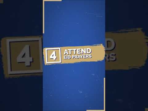 5 Sunnah for Eid Al Fitr