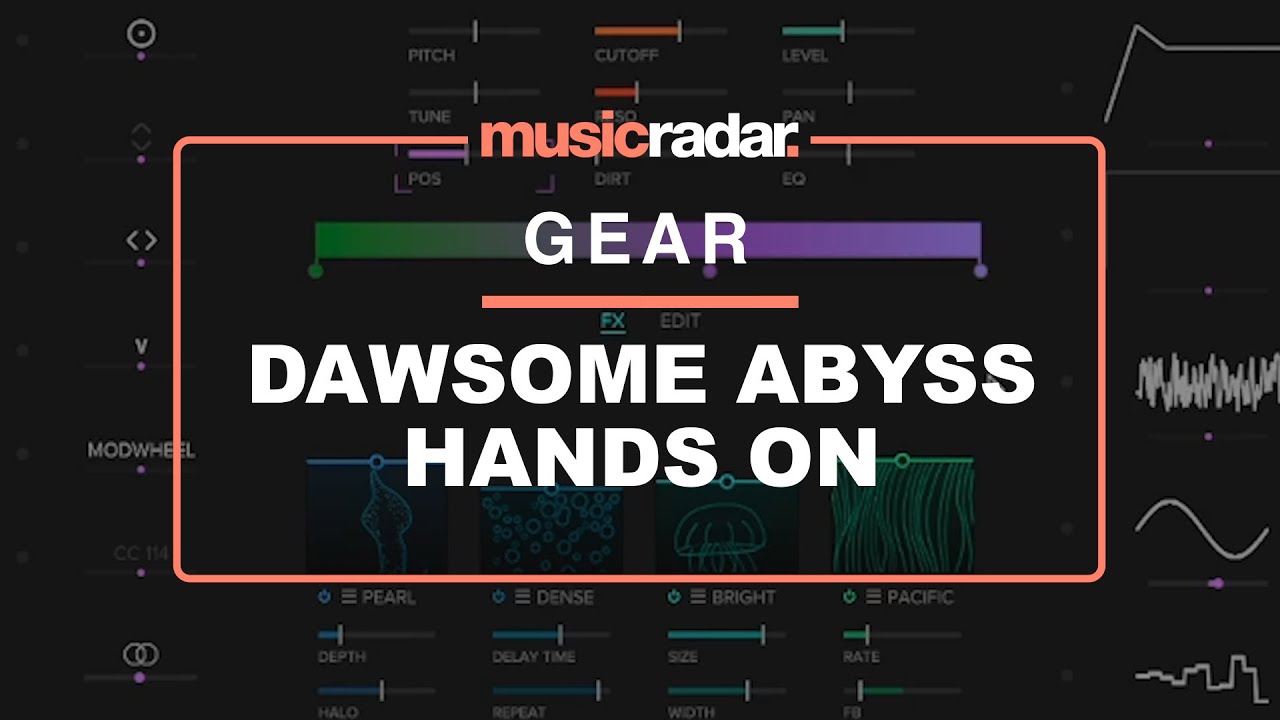 Dawsome Abyss visual atmospheric synth - hands on - YouTube