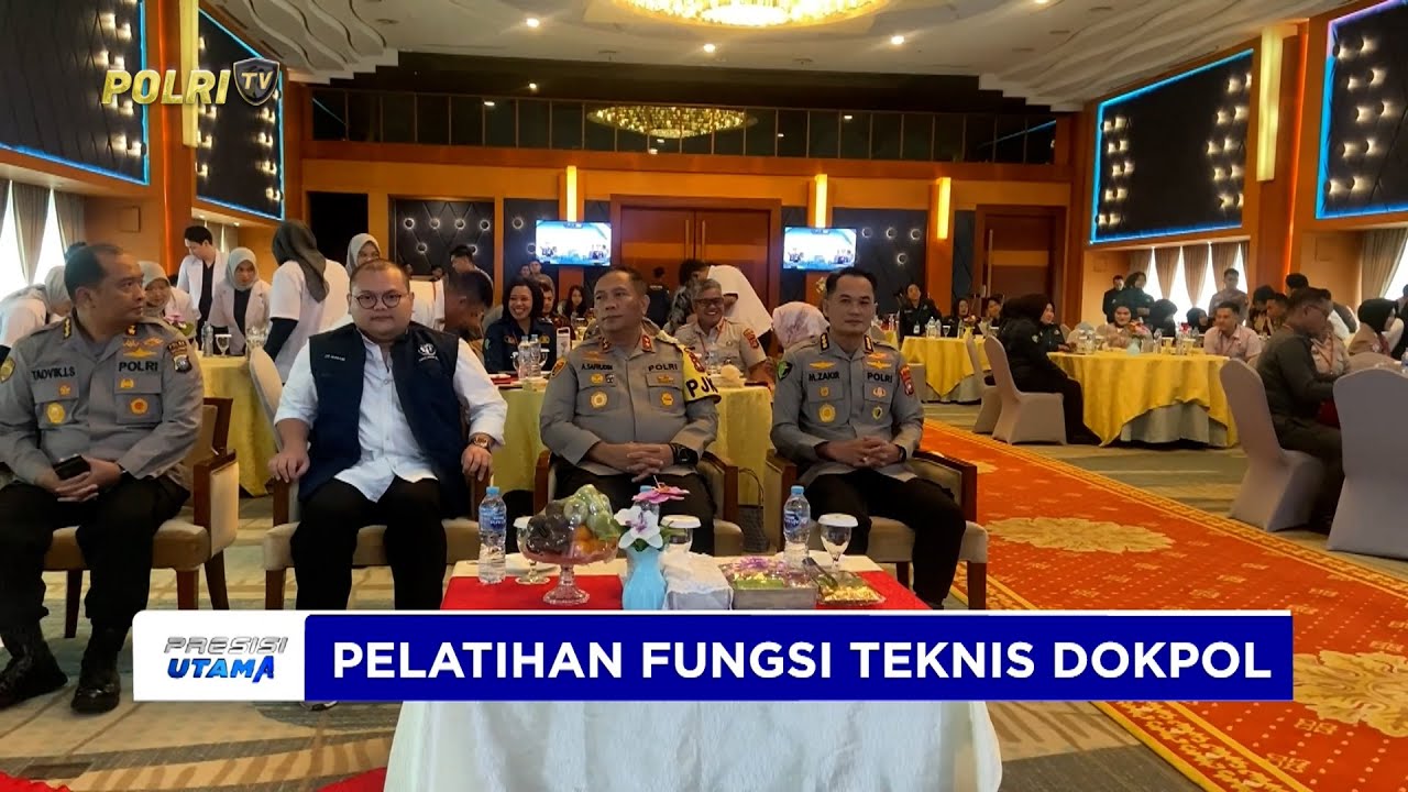 KAPOLDA KEPRI BUKA PELATIHAN FUNGSI TEKNIS DOKPOL TAHUN 2025 - YouTube