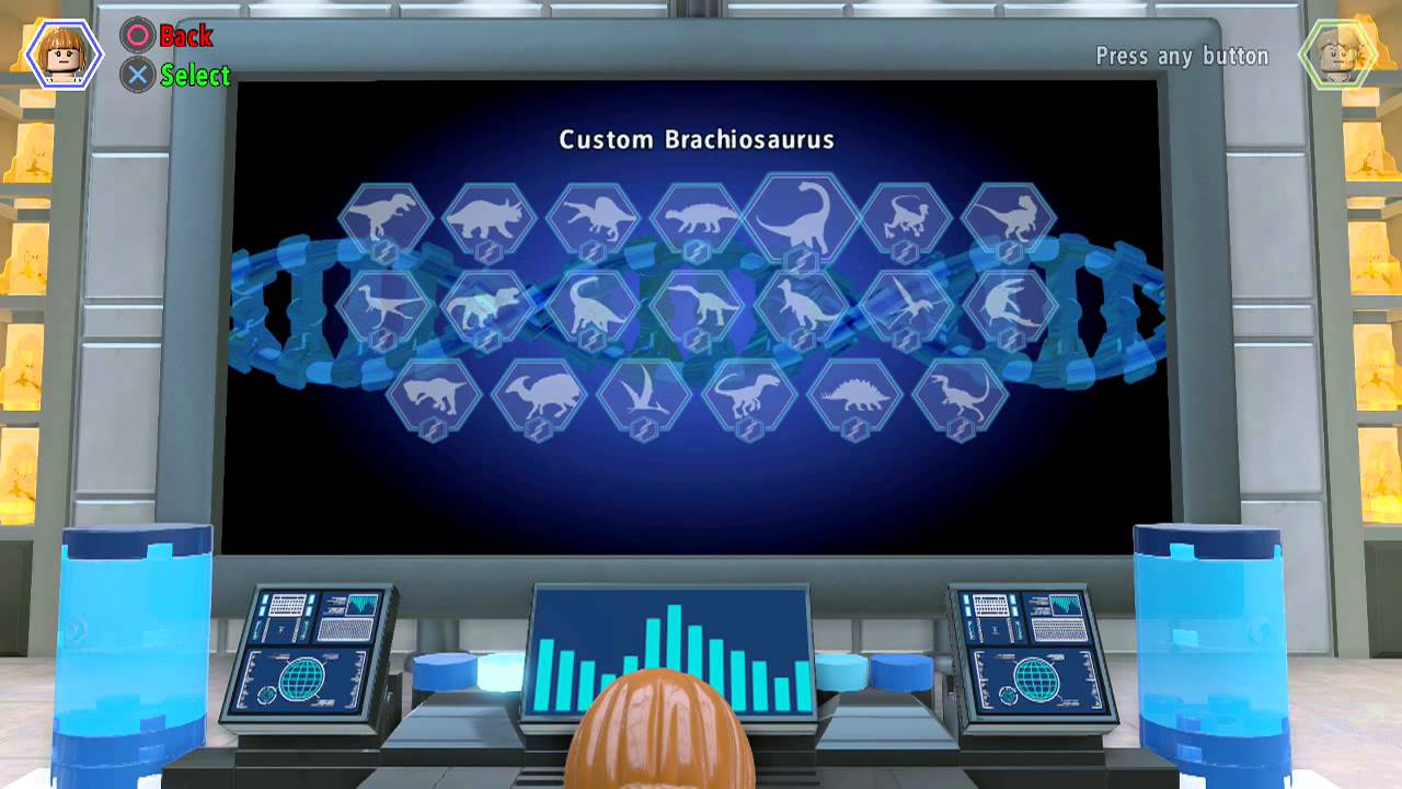 Lego Jurassic World playthrough: Part 22 (Custom Dino Maker) (final ...