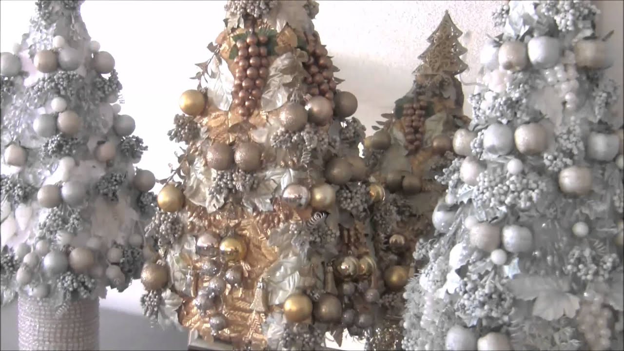 Designer MSM Decor Christmas Trees - YouTube