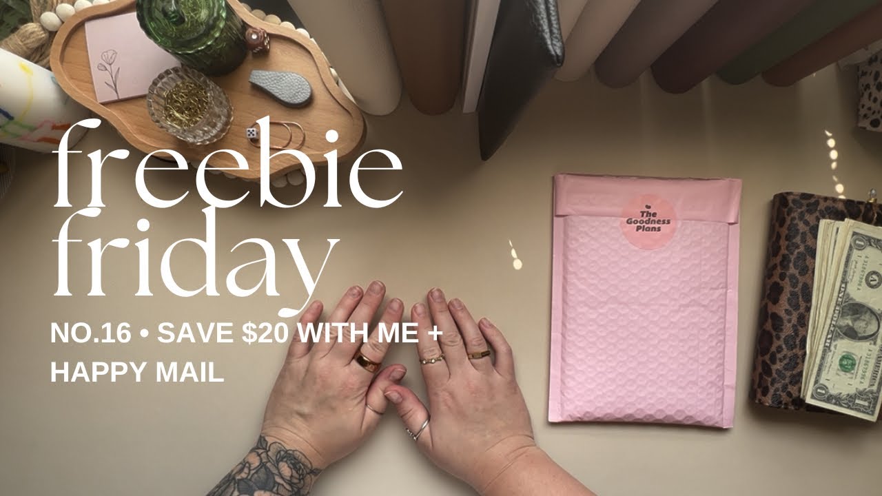 Freebie Friday No. 16 + Happy Mail - YouTube