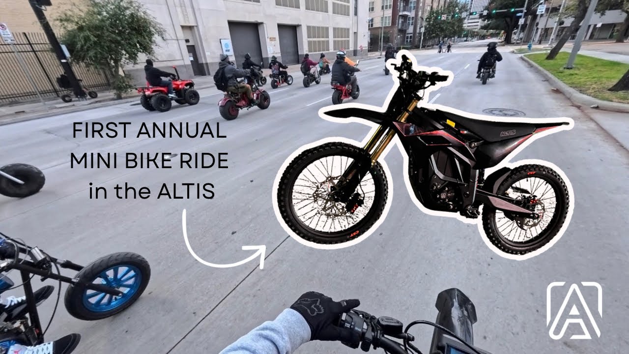 I took my Supermoto Altis Sigma to a 1st annual Houston Mini Bike ...