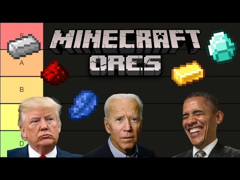 The Presidents Make a Minecraft Ore Tier List (AI Voice Meme) - YouTube