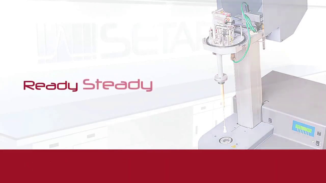 High Perfomance Thermal Analysis Platform SETSYS Evolution with Easy Fit Accessory - YouTube