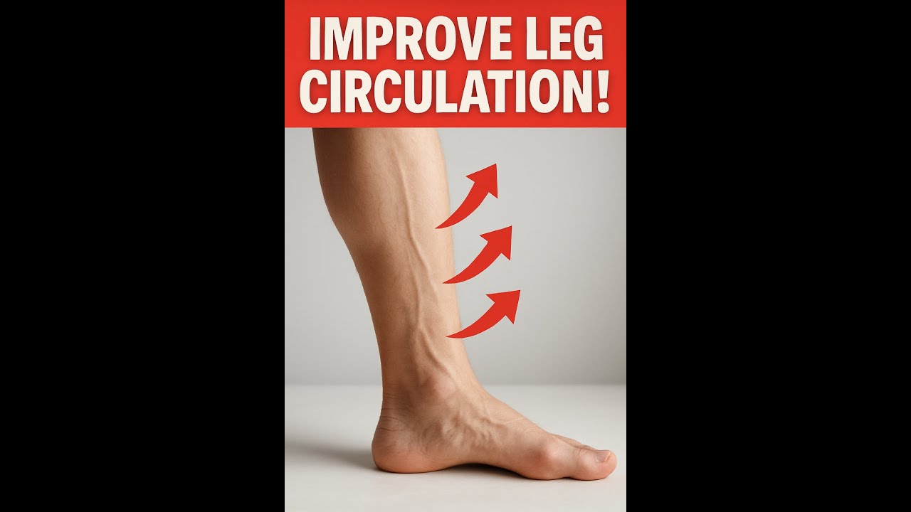 The MUST-DO 3 Exercises for better Leg Circulation - YouTube