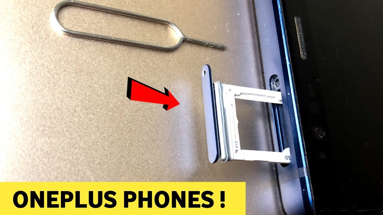 Remove Stuck SIM Tray Not Open on OnePlus Nord Ce2 / Oneplus T & R ...