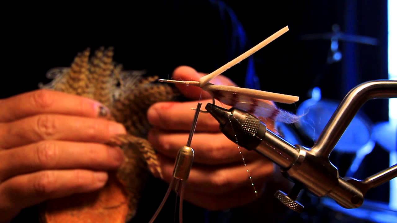 Fly Tying: Tying the Gurgler - Hot Lips (Double Stacked Foam) - YouTube