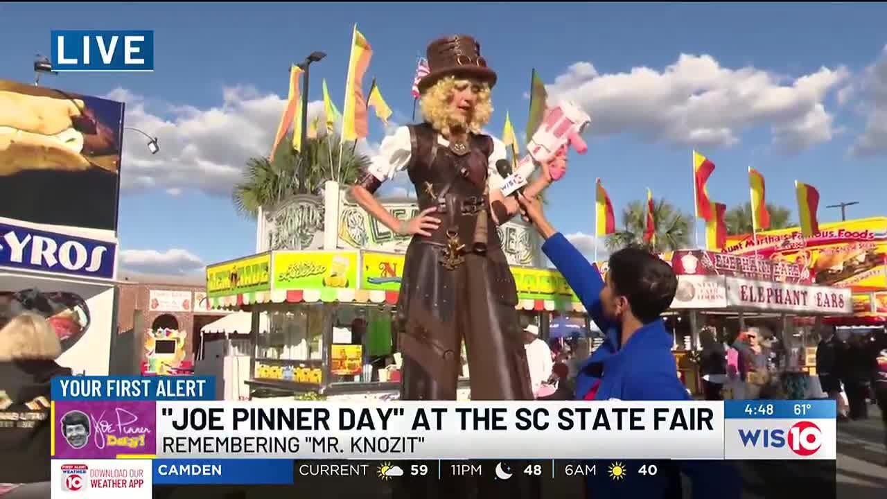 Enjoying 'Joe Pinner Day' at the SC State Fair - YouTube