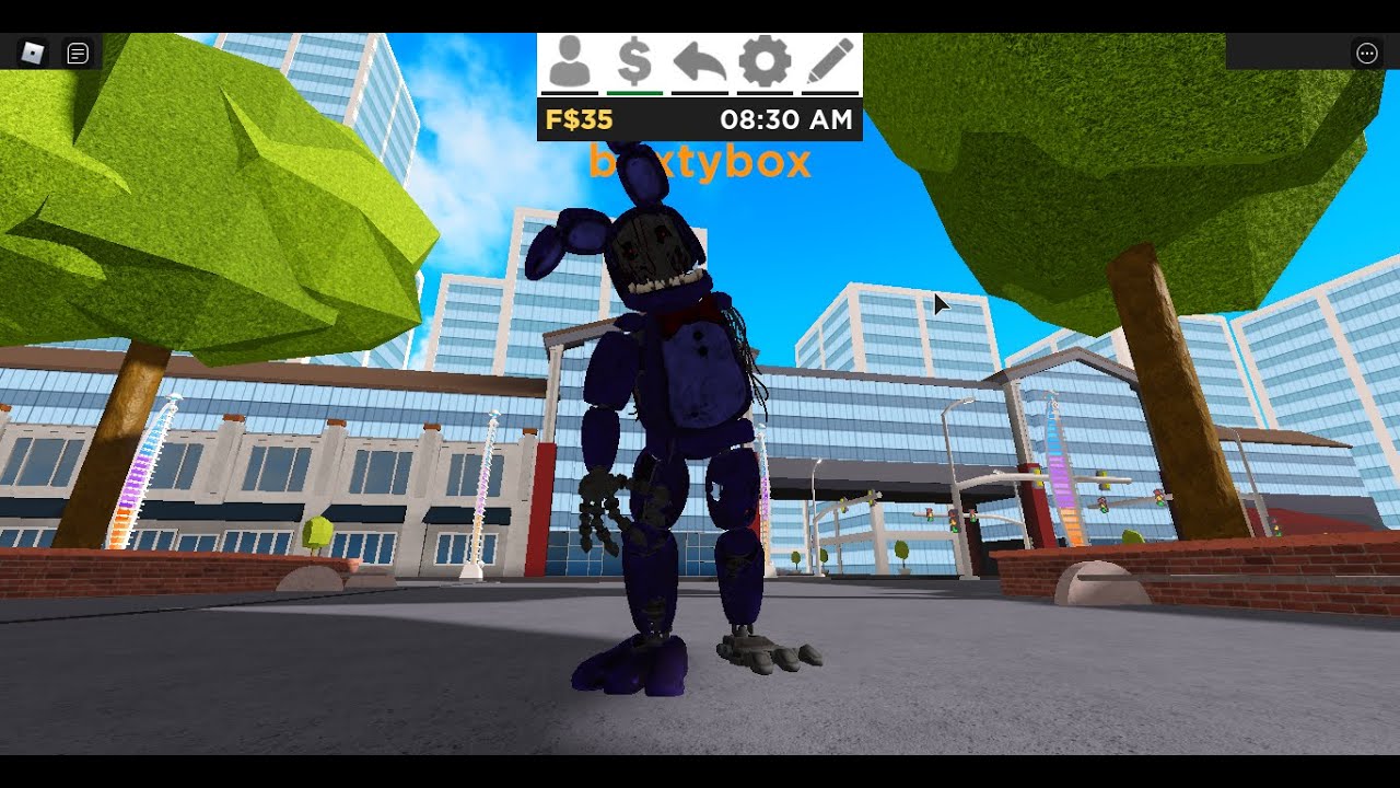 Roblox Freddy's ultimate roleplay withered bonnie - YouTube