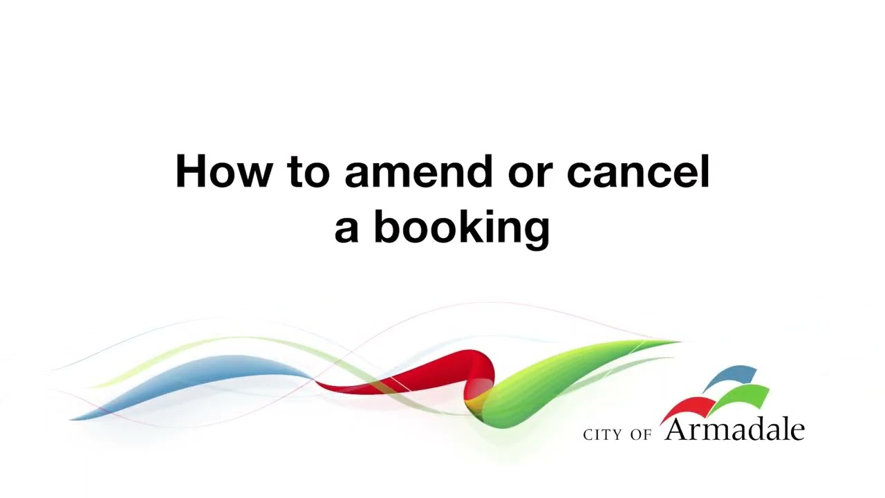 How To Amend Or Cancel Your Booking YouTube How To Amend Or Cancel Your Booking YouTube