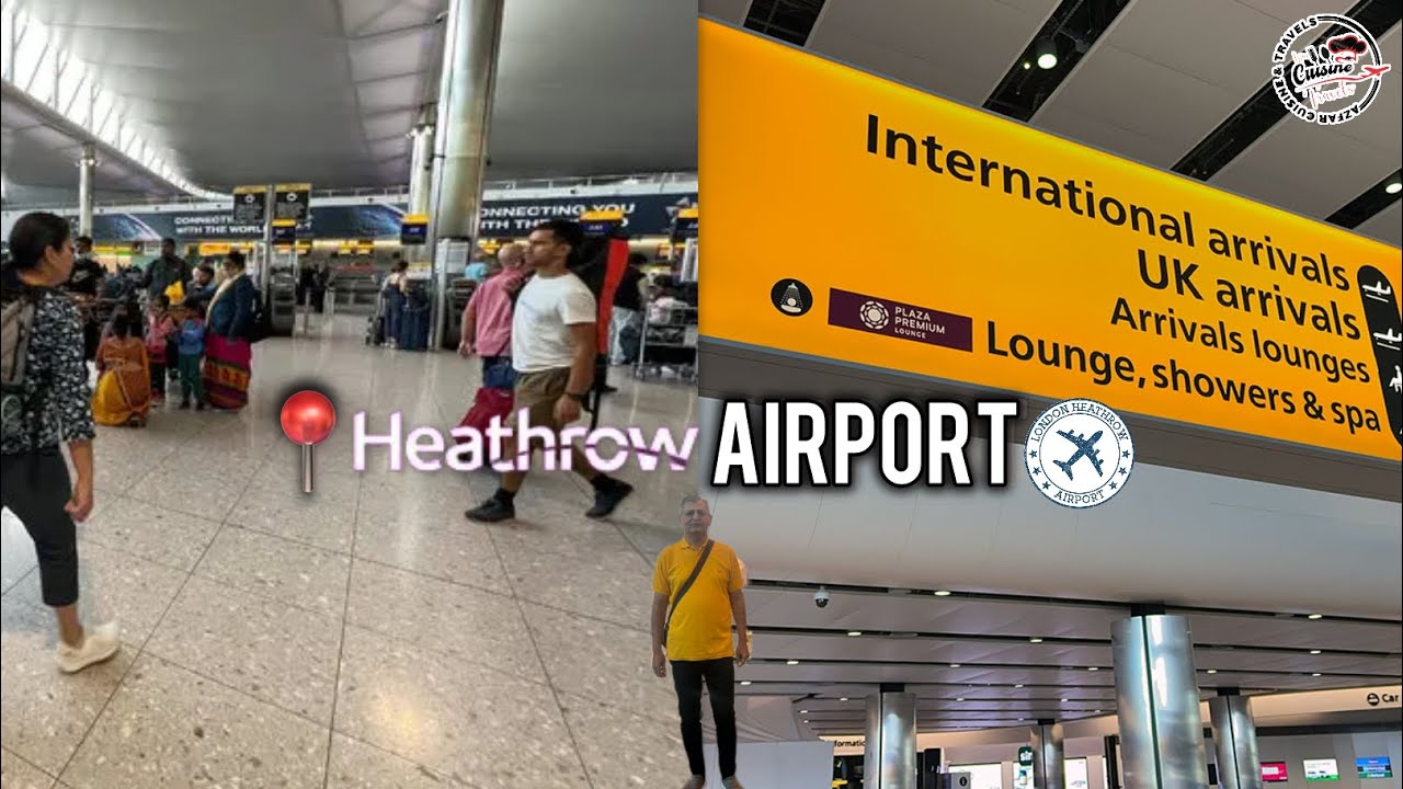 Heathrow airport- London 🇬🇧 to Canada 🇨🇦 | @AzfarCuisineAndTravels ...