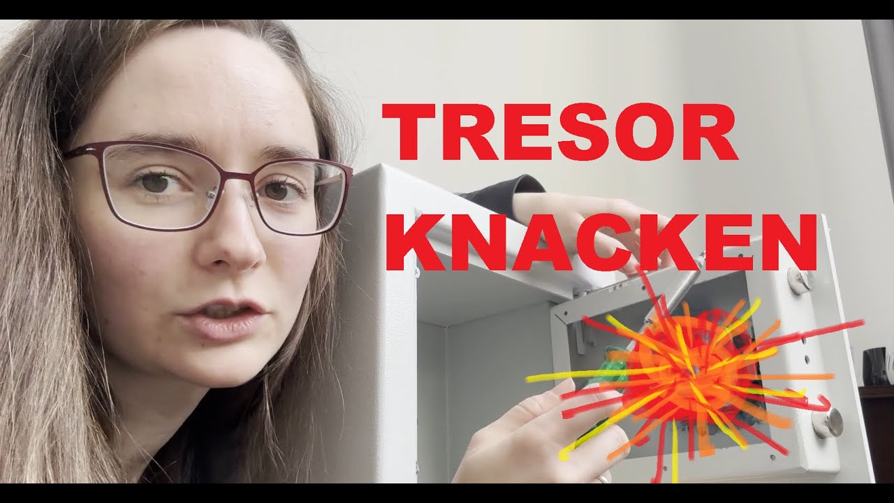 Tresor öffnen, Kombination KNACKEN - YouTube
