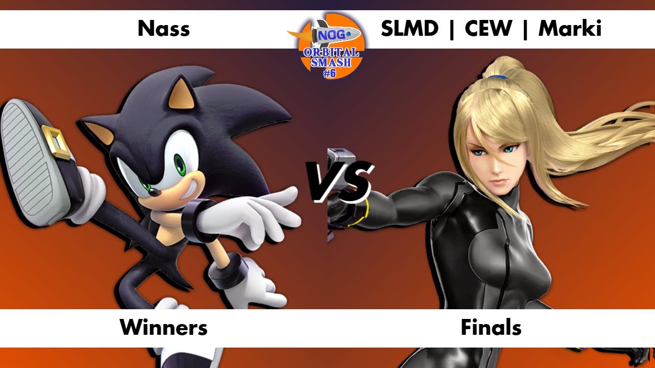 Orbital Smash #6 Winners Final Nass (Sonic) vs SLMD | CEW | Marki (Zero Suit Samus, Hero) - YouTube