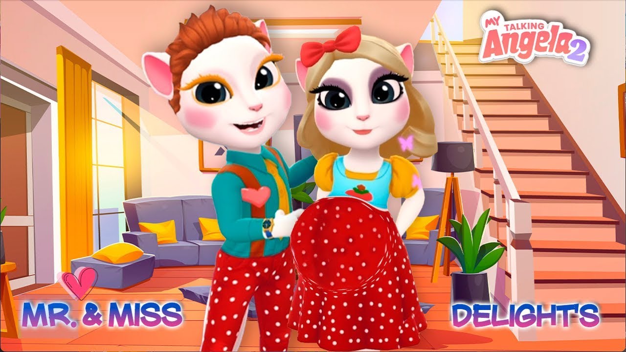 My talking Angela 2 | Mr.& Pregnant Miss Delight`s Love Story | New ...