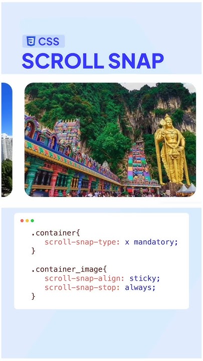 🔥Smooth scrolling like a pro! 🚀 Master CSS Scroll Snap and take your UI to the next level! - YouTube
