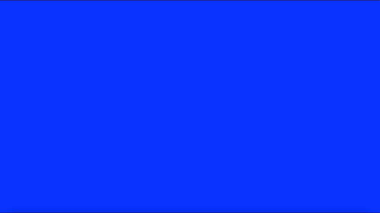 BLUE SCREEN 10 HOURS - YouTube