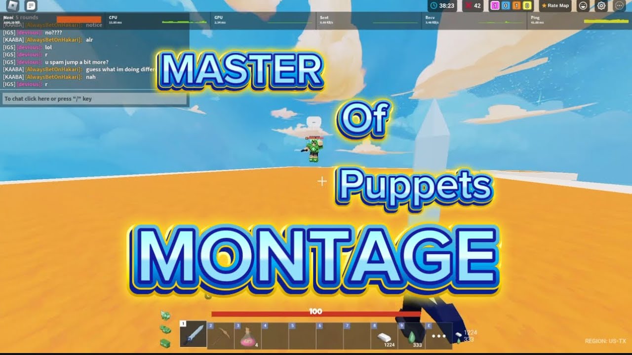 Master of puppets Roblox bedwars montage 😅😭 :p - YouTube