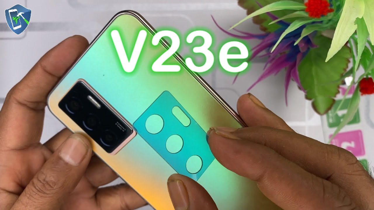 ViVO V23e Screen Protector || Camera Glass || Carbon Back Skin - YouTube