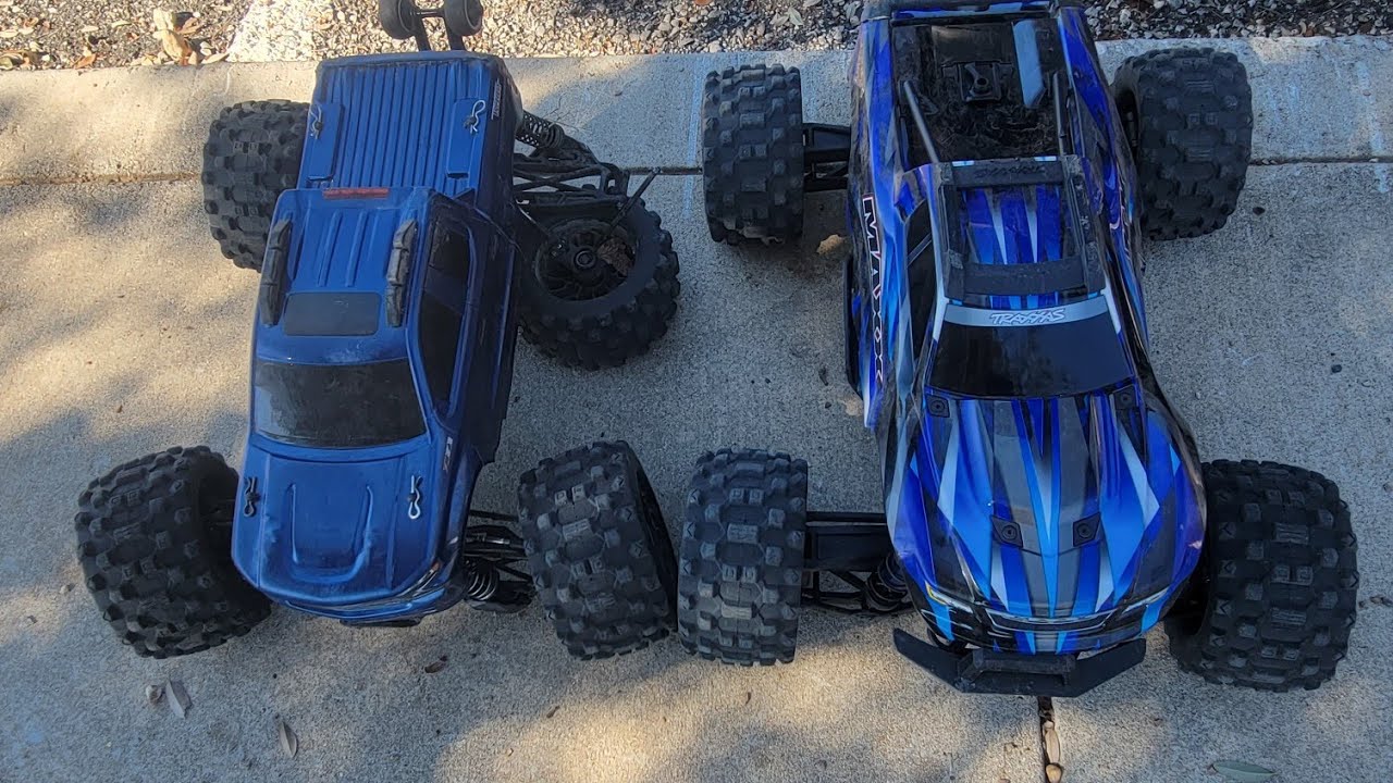 Maxx 4s V2 vs Redcat Kaiju comparison. - YouTube