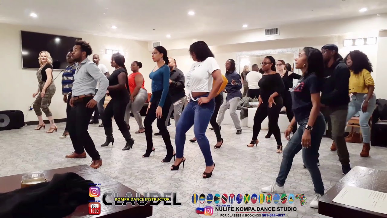 Best Kompa Dance Groove Group Class In New Yorkwith Claudel Haiti Haitian Konpa Ayiti