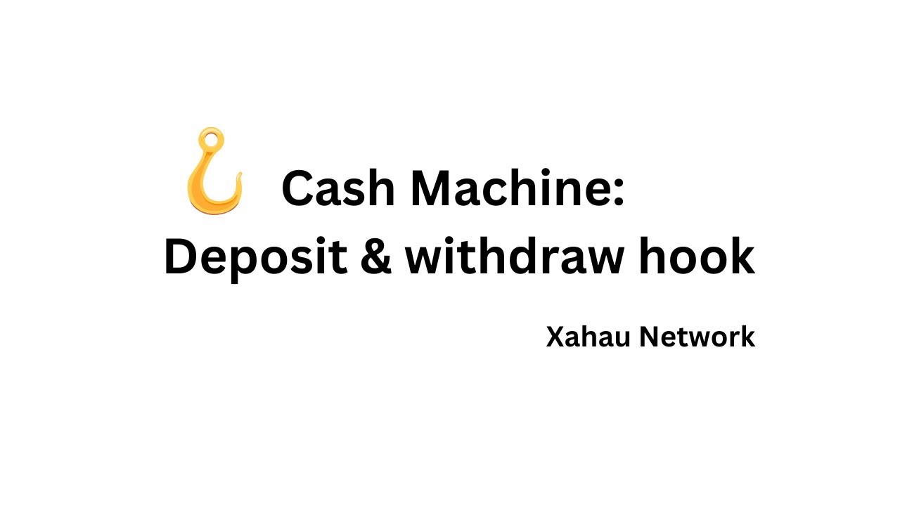 Deposit & Withdrawal Hook: Xahau Network - YouTube