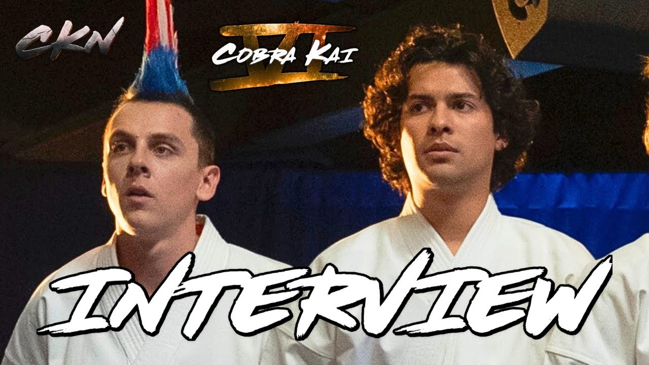 Xolo Maridueña and Jacob Bertrand Interview: Cobra Kai Season 6 Part 2 ...