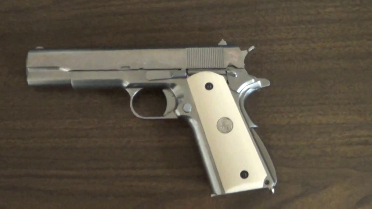 Supernatural Dean Winchester Airsoft 1911 Pistol - YouTube