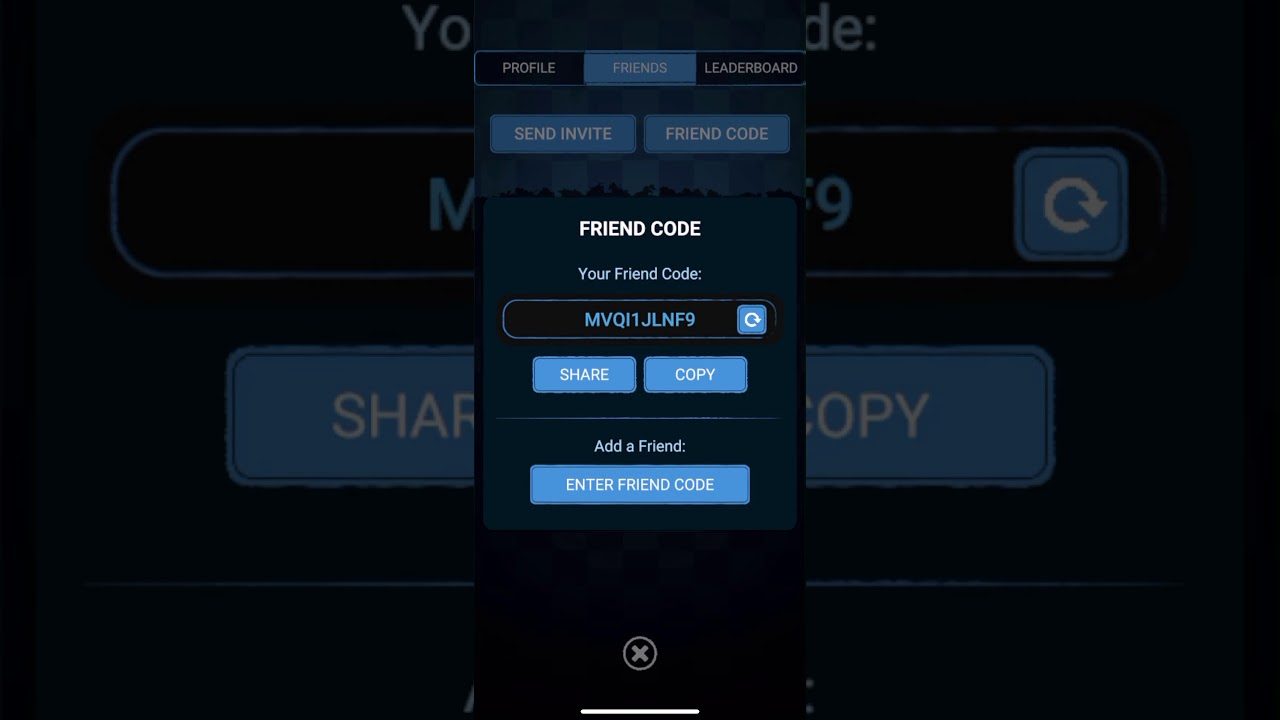 This is my friend code in fnaf ar - YouTube