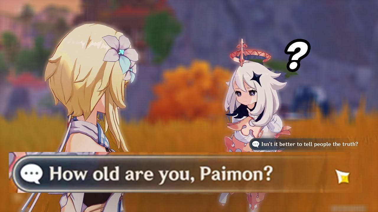 How old is Paimon? - YouTube