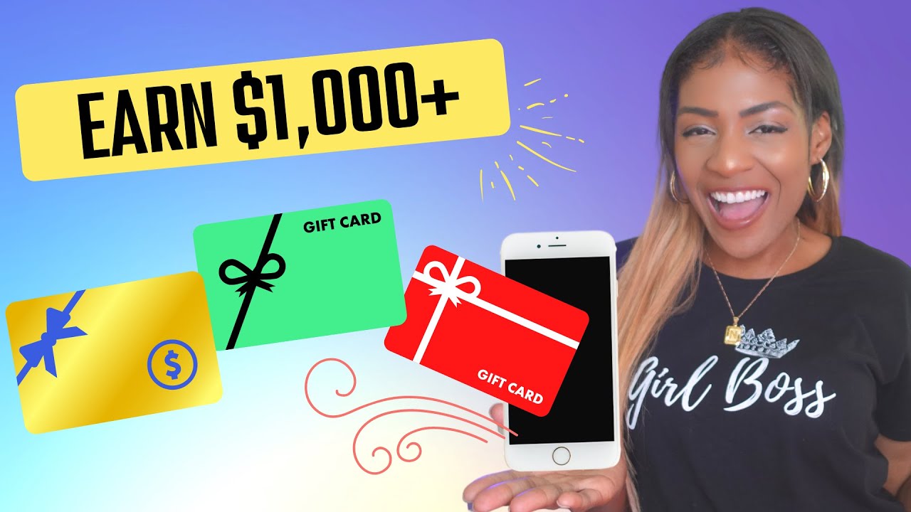 💰 How To Earn Over $1,000 in Free Gift Cards! - YouTube